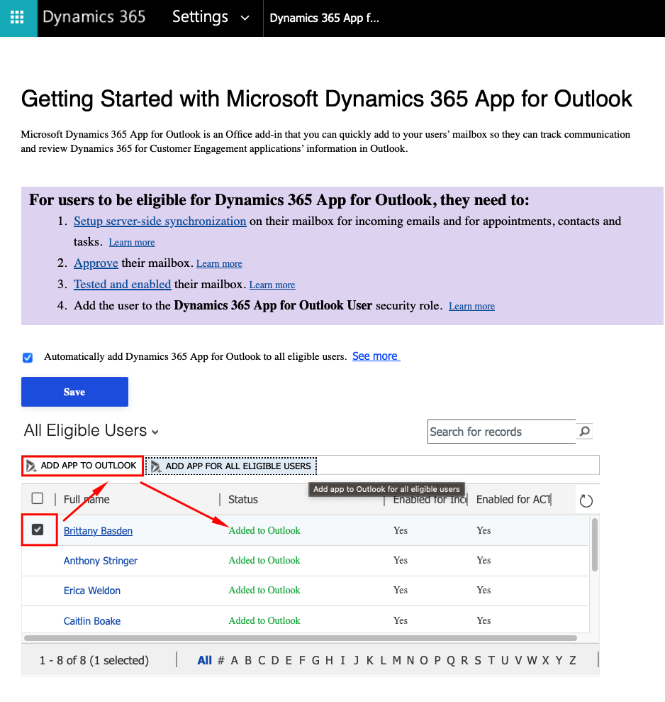 D365 CRM - How to add Dynamics 365 to Outlook